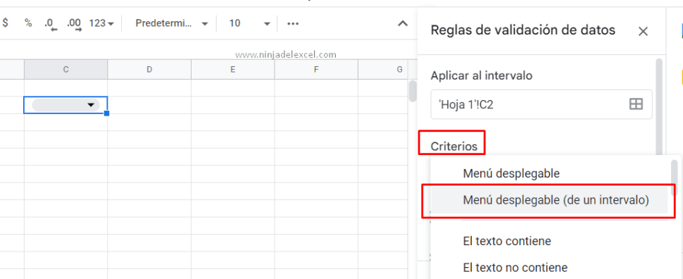 Cómo crear, editar y eliminar una lista desplegable en Google Sheets ...