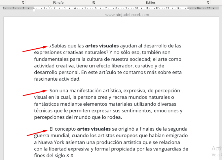 Cómo Colocar Regla en Word - Ninja del Excel