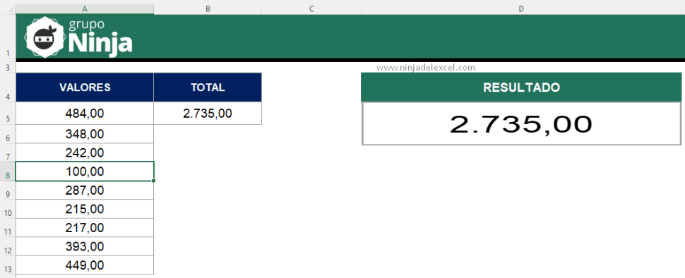 Cómo convertir fórmula a imagen en Excel - Ninja del Excel