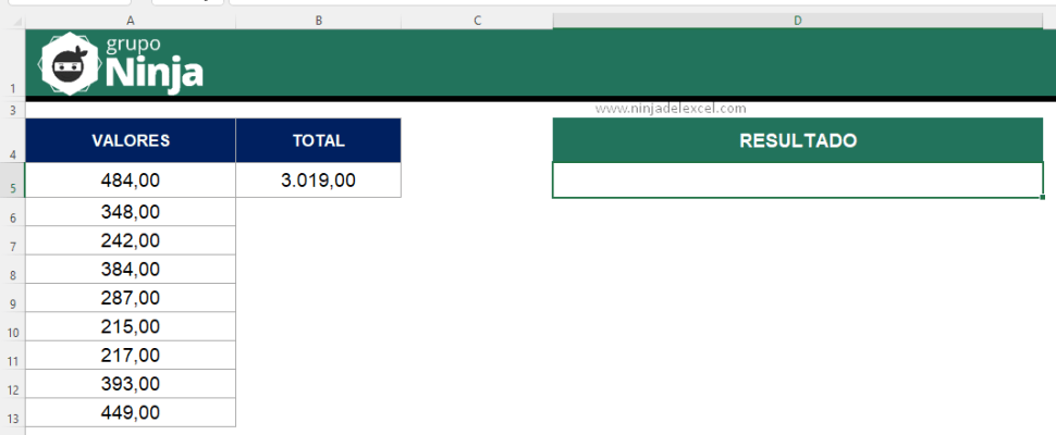 Cómo convertir fórmula a imagen en Excel - Ninja del Excel