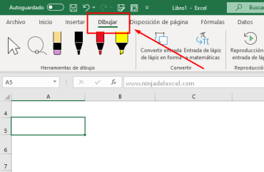 Cómo Dibujar en Excel - Ninja del Excel