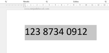 Insertar Código de Barras en Word - Ninja del Excel