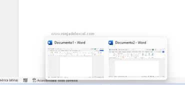 Cómo Cambiar Entre Varias Ventanas de Word - Ninja del Excel
