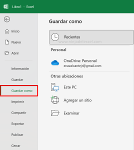 Cómo Guardar una Hoja de Cálculo PDF en Excel - Ninja del Excel