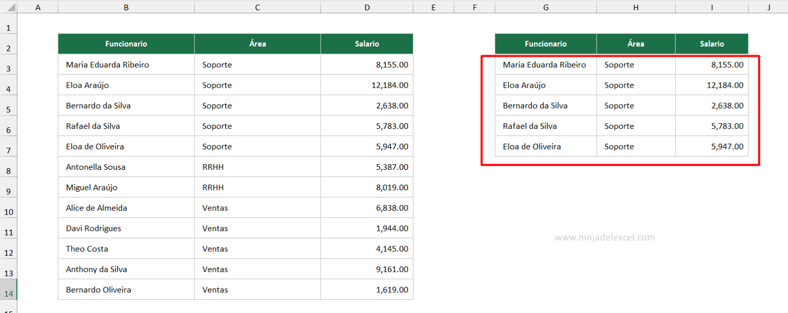 Función TOMAR en Excel: ¡Descubre cómo usarla y para qué sirve! - Ninja del Excel