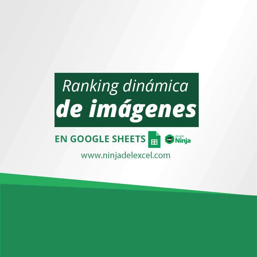 Ranking Dinámica de Imágenes en Google Sheets - Ninja del Excel
