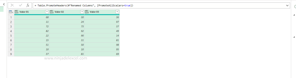 Cambiar el Formato de Varias Columnas en Power Query - Ninja del Excel