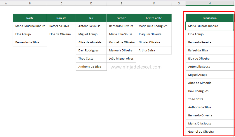 Funciones TOROW y TOCOL en Excel - Ninja del Excel