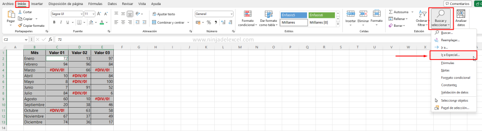 Cómo Manejar Errores en Tablas en Excel - Ninja del Excel