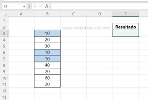 Función MODA.VARIOS en Excel - Ninja del Excel