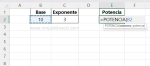 Cómo usar la Función POTENCIA en Excel - Ninja del Excel