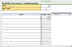 Tabla Inversiones para Interés Compuesto en Excel - Ninja del Excel