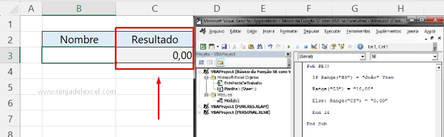 Conceptos Básicos de la Función SI con VBA en Excel - Ninja del Excel